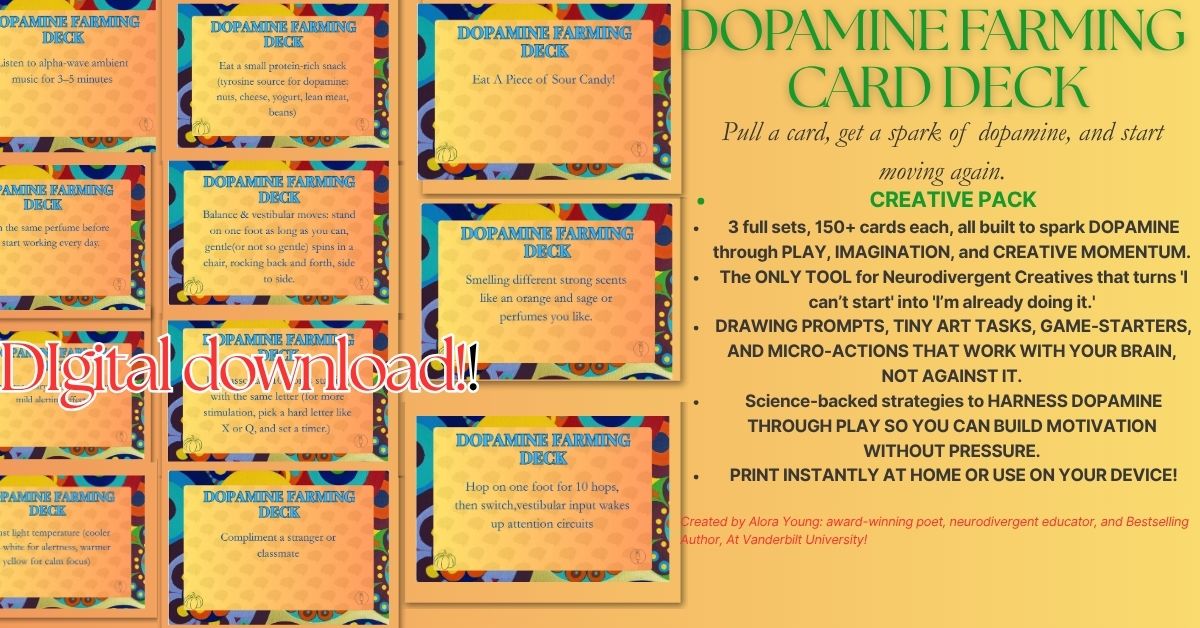 DOPAMINE FARMING CARD DECK: CREATIVE PACK (DIGITAL DOWNLOAD ...